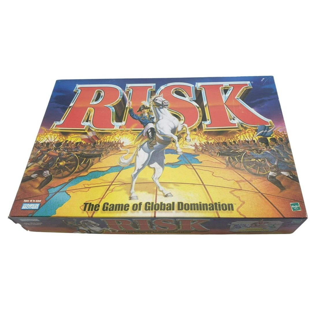 1998 RISK Strategy Board Game of Global Domination Parker Brothers ...