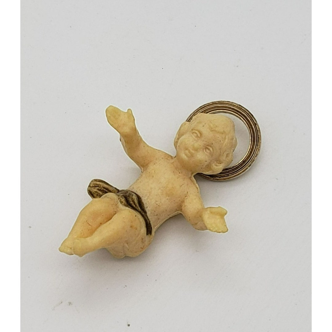 Vintage BABY JESUS Nativity Figurine, Made in ITALY, Christmas Plastic ...