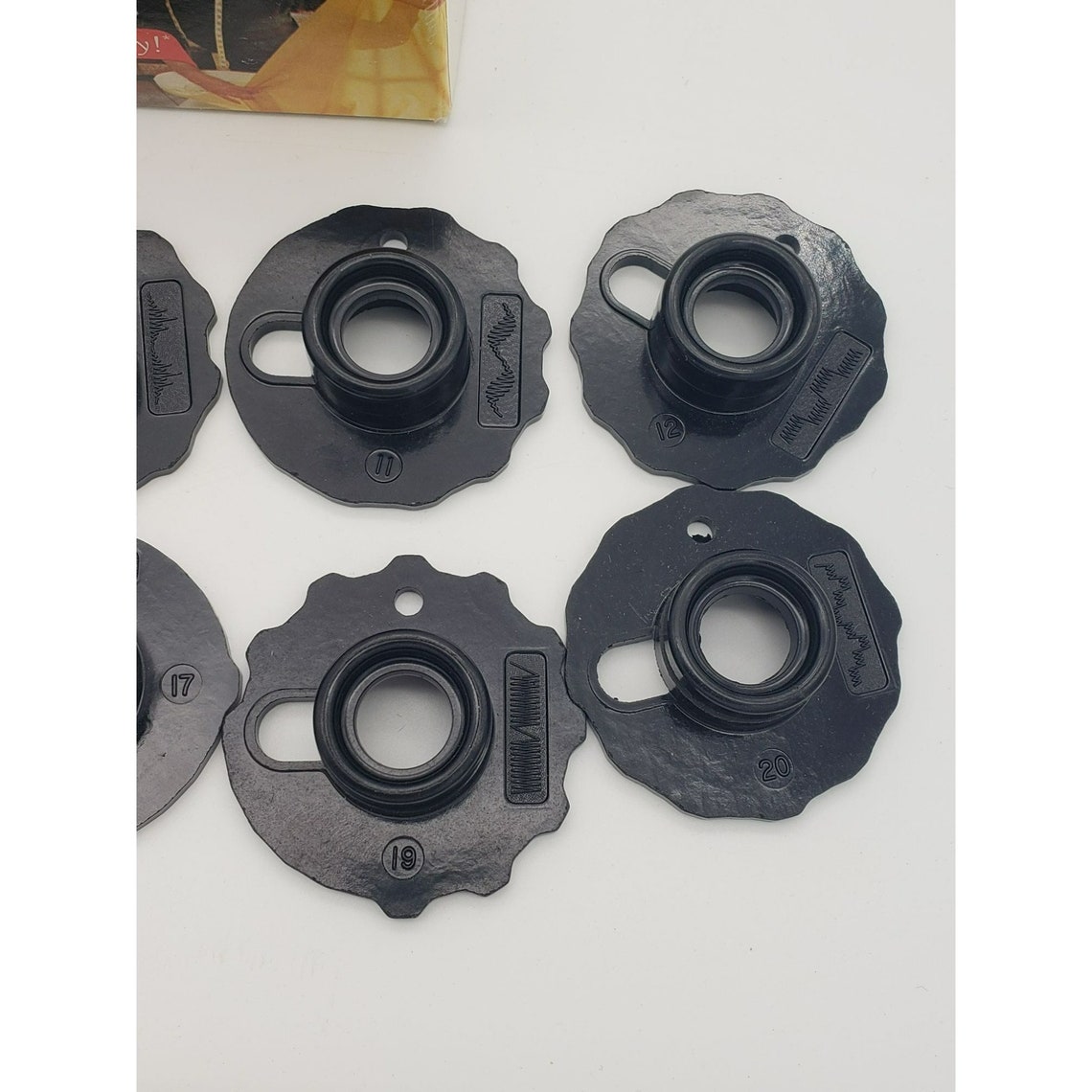 12 Vintage Singer Sewing Machine Fashion Stitch Cam Disks in Original ...