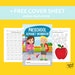 Preschool Alphabet Workbook Preschool Curriculum Alphabet Activities ...