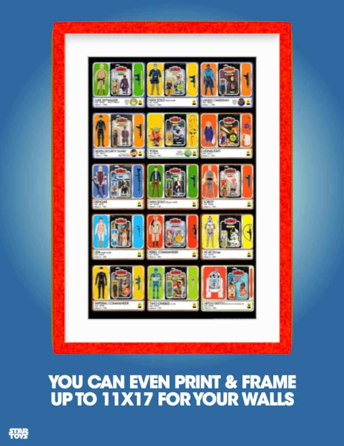 The ULTIMATE Star Wars Action Figure Visual Guide and - Etsy