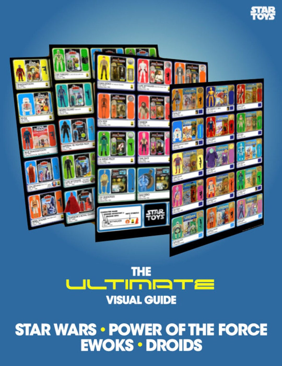 The ULTIMATE Star Wars Action Figure Visual Guide and Checklist - Etsy