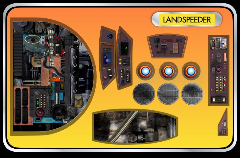 Custom Replacement Decals for Vintage Kenner Star Wars - Etsy