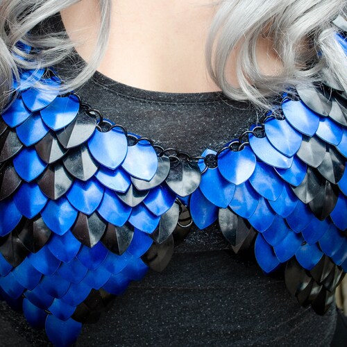 The Silver Mirage-deluxe Transforming Scalemaille Scale Mail - Etsy Sweden