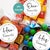 SET OF 60 - Graduation Mints Favors Gifts High School University ...