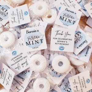 SET OF 60 - Retirement Gifts Retire Mint Life Savers Mints for Women ...
