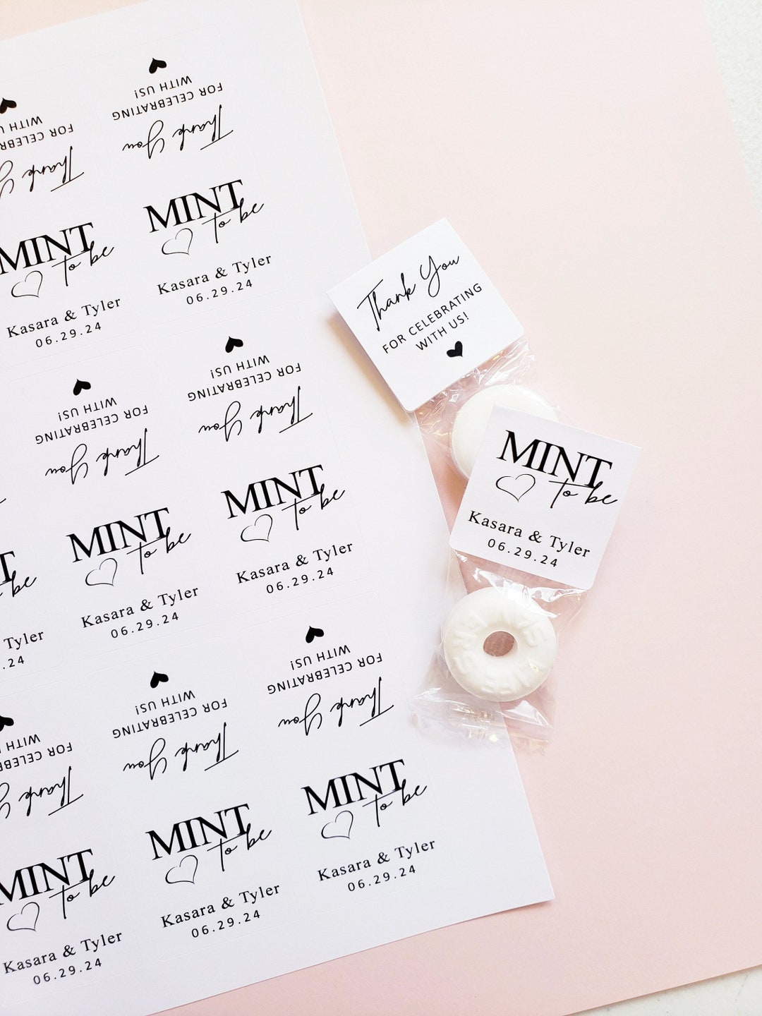 SET OF 120 Mint to Be Wedding Favors Life Savers Mints for Guest ...