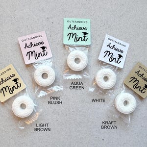 SET OF 60 - Graduation Mints Favors Gifts High School University ...