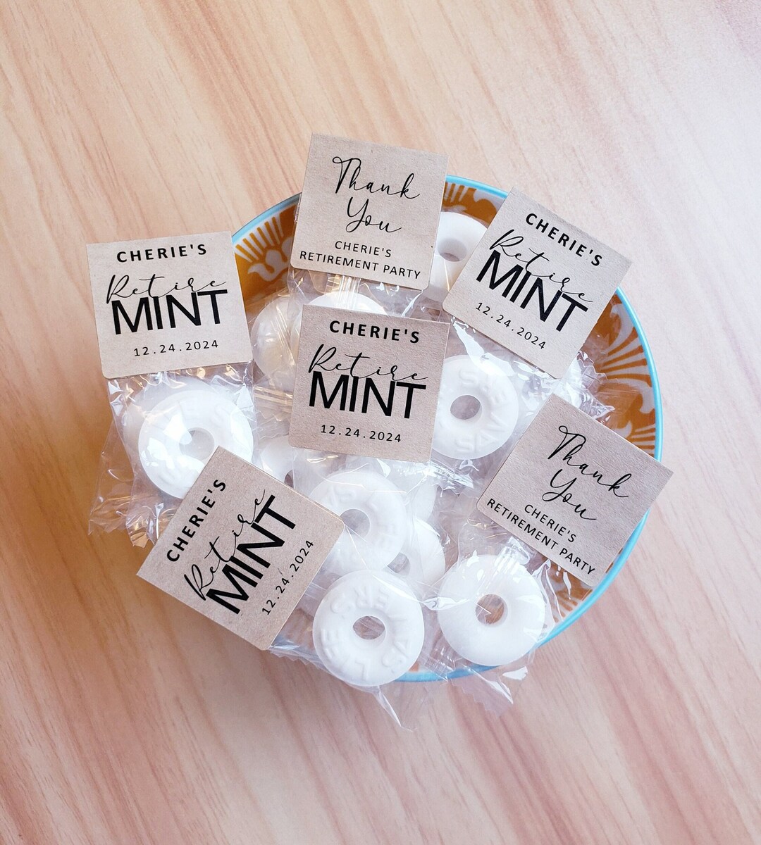 SET OF 60 - Retirement Gifts Retire Mint Life Savers Mints for Women ...