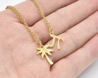 Pi Symbol Necklace - Etsy