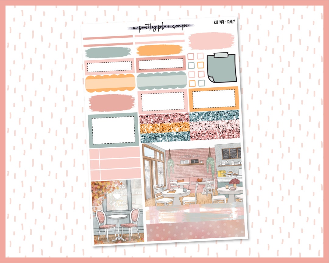 Daily Sticker Kit 149 Standard Vertical TPC Penny Pages Daily With ...