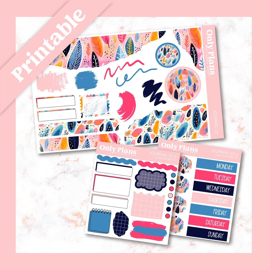 PRINTABLE Journaling Sheet 37 - Etsy