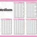 PRINTABLE Reading Script Bundle - 5 Scripts - 2 Sizes - Font 4 - Etsy
