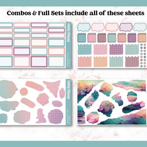 PRINTABLE Sticker Buffet 40 SB-40 Planner Stickers Functional ...