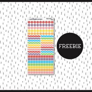 PRINTABLE Sticker Buffet 7 Planner Stickers Functional Decorative ...