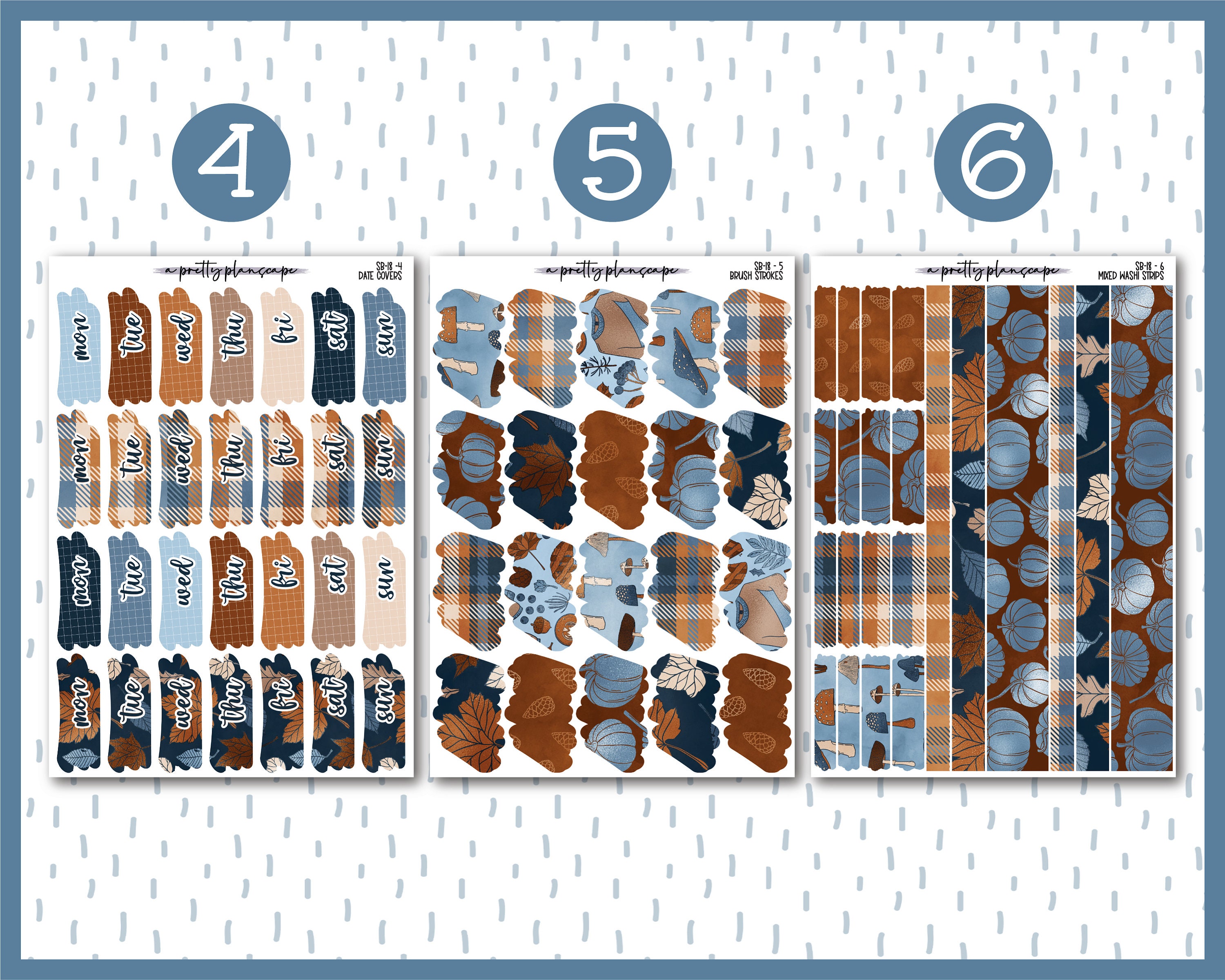 PRINTABLE Sticker Buffet 18 SB-18 Planner Stickers - Etsy