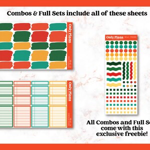 PRINTABLE Sticker Buffet 47 SB-47 Planner Stickers Functional ...