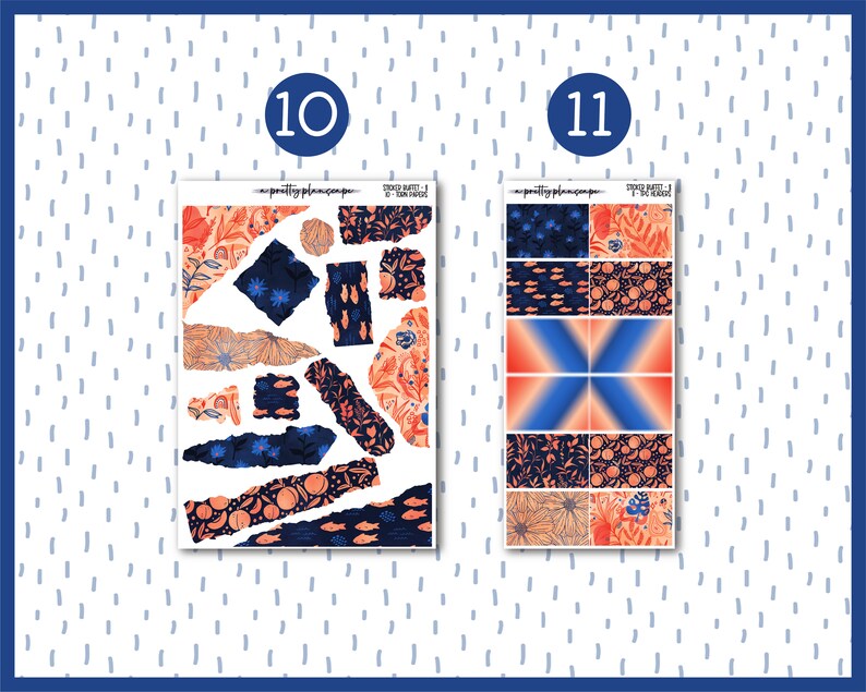 PRINTABLE Sticker Buffet 8 Planner Stickers Functional - Etsy