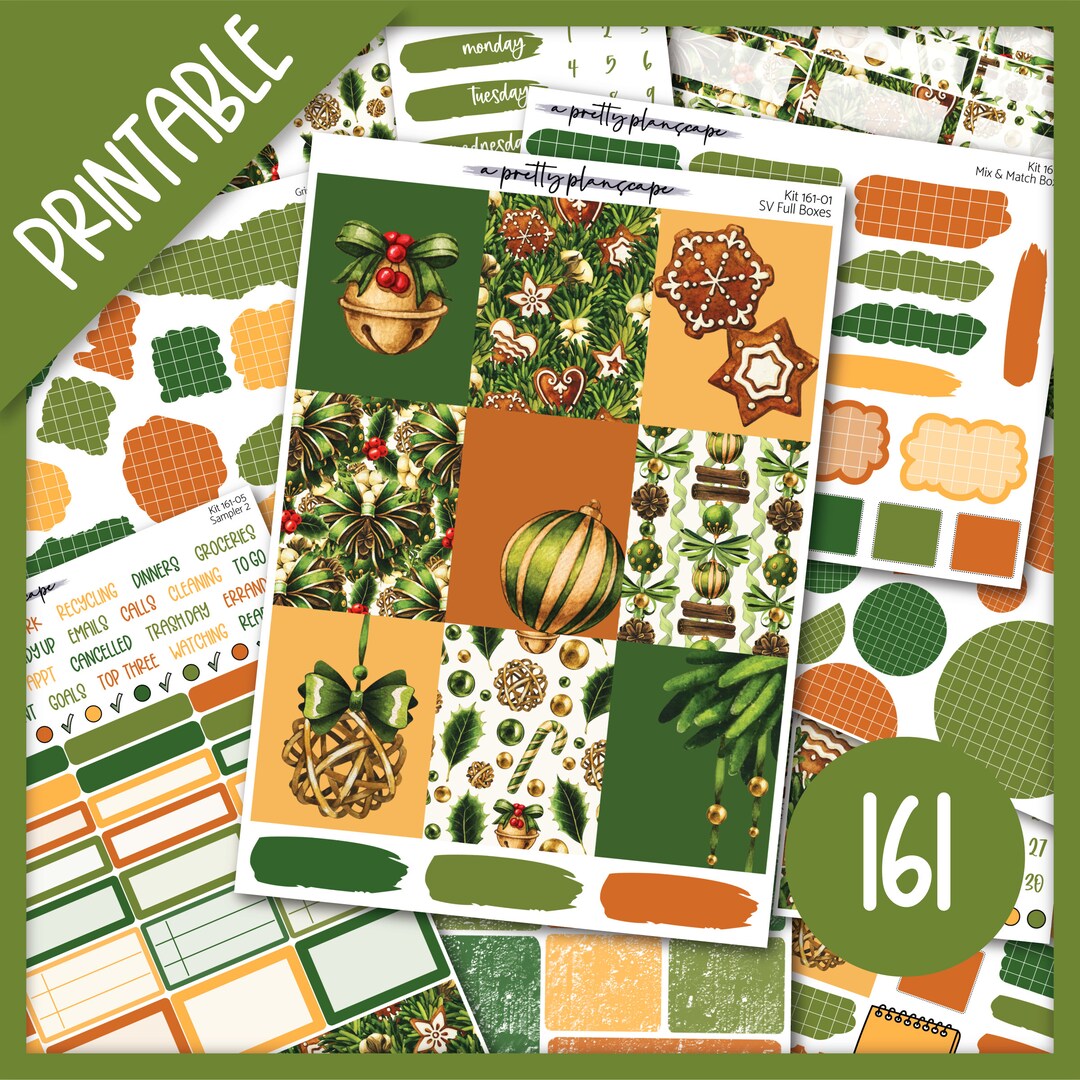 PRINTABLE Limited Edition Mega Sticker Bundle 161 Entire Bundle Weekly ...