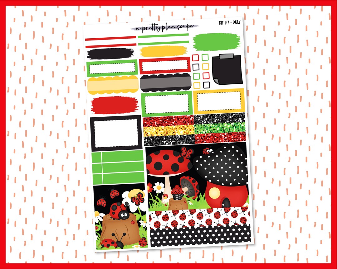 Daily Sticker Kit 147 Standard Vertical TPC Penny Pages Daily With ...