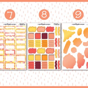 PRINTABLE Sticker Buffet 6 Planner Stickers Functional Decorative ...