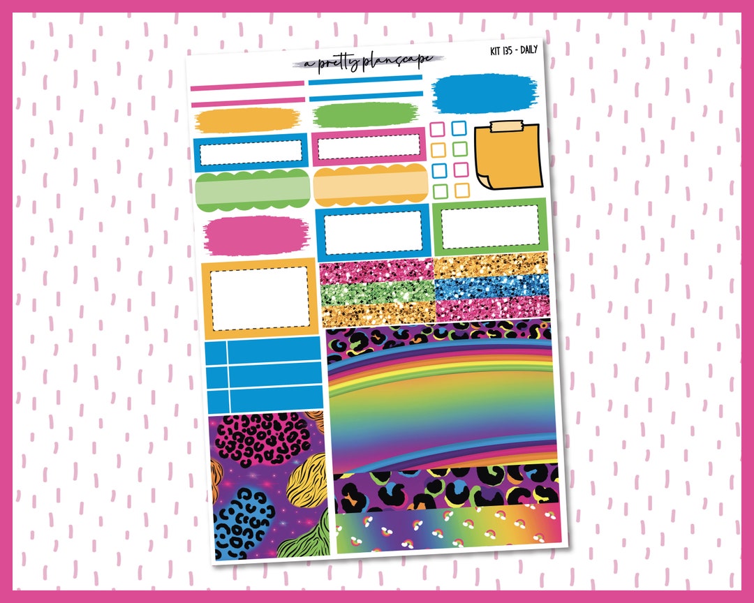 Daily Sticker Kit 135 Standard Vertical TPC Penny Pages Daily With ...