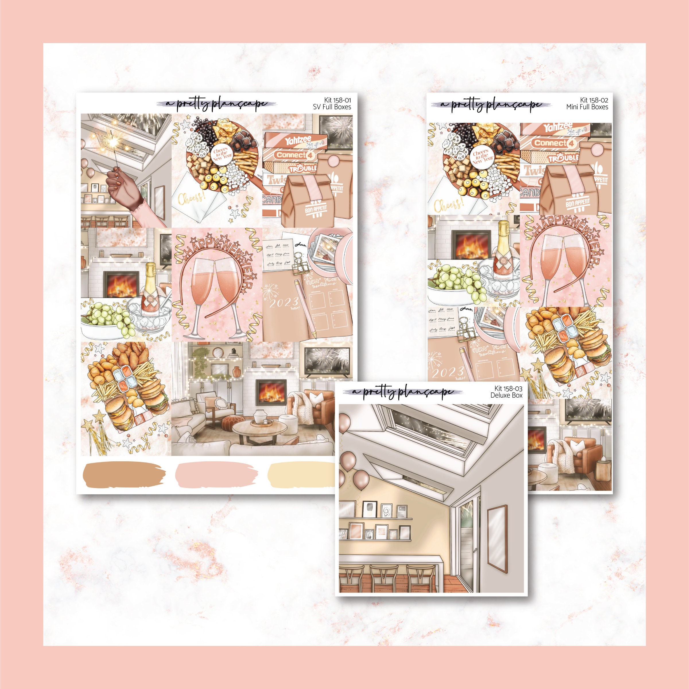 PRINTABLE Limited Edition Mega Sticker Bundle 158 Entire - Etsy