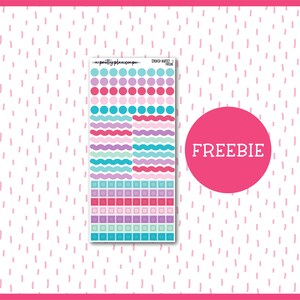 PRINTABLE Sticker Buffet 1 Planner Stickers Functional Decorative ...