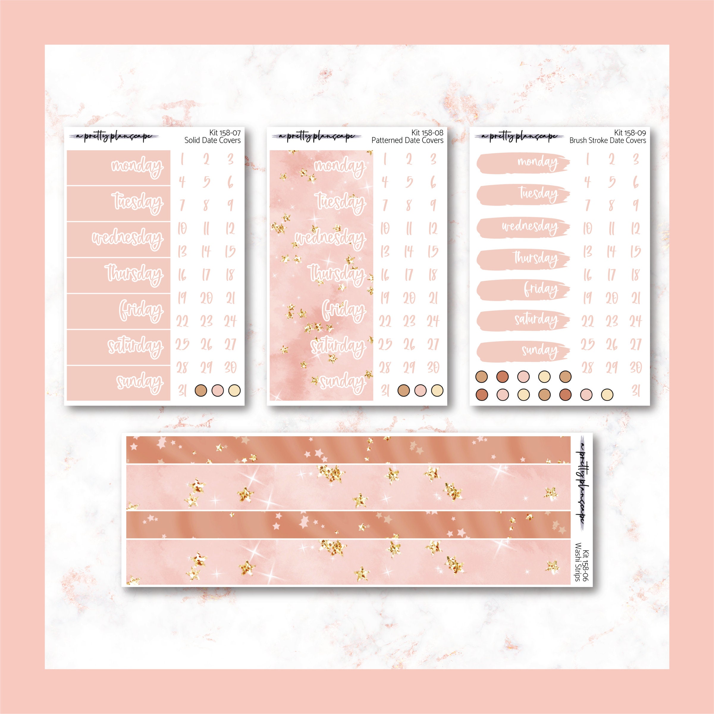 PRINTABLE Limited Edition Mega Sticker Bundle 158 Entire - Etsy