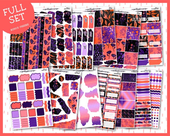 Sticker Buffet 20 Full Set SB-20 Stickers Functional - Etsy