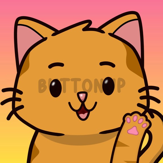 Schattige Geanimeerde Katten