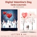 Digital Valentine's Day Cards & Journals - Printable Love Notes for A4 ...