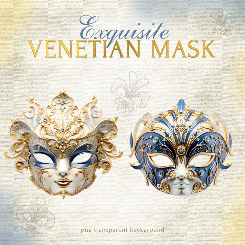 Exquisite venezianische Maske - Maskenball - venezianischer Karneval ...