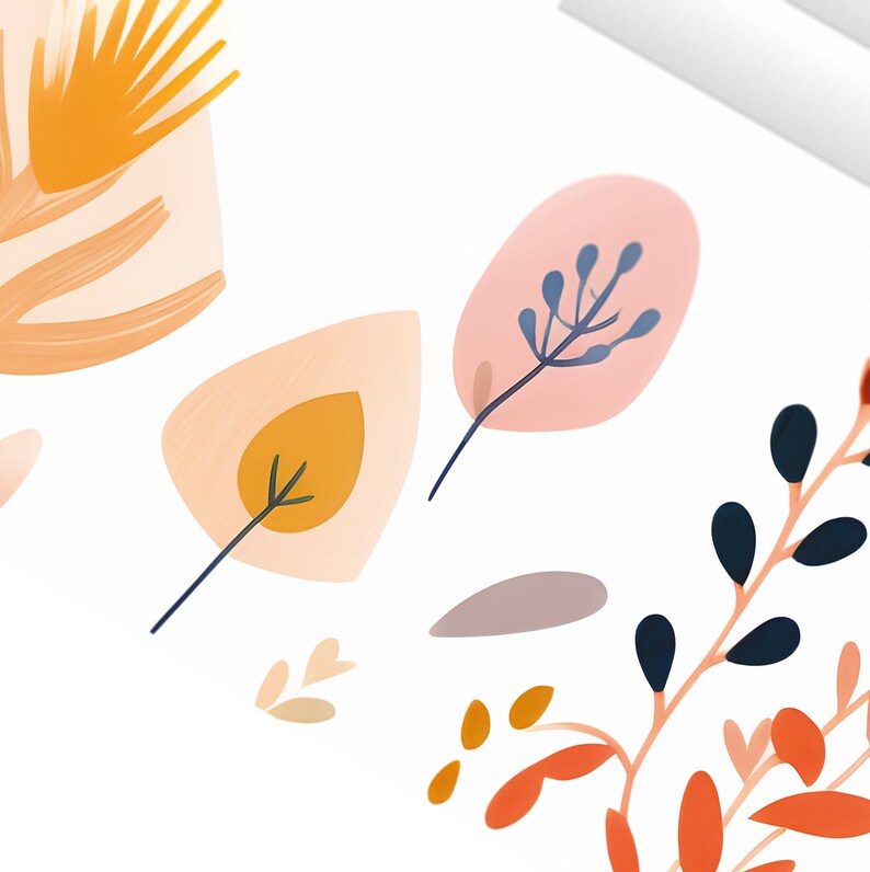 Boho Flowers Perpetual Birthday Calendar, Wall Perpetual Calendar ...