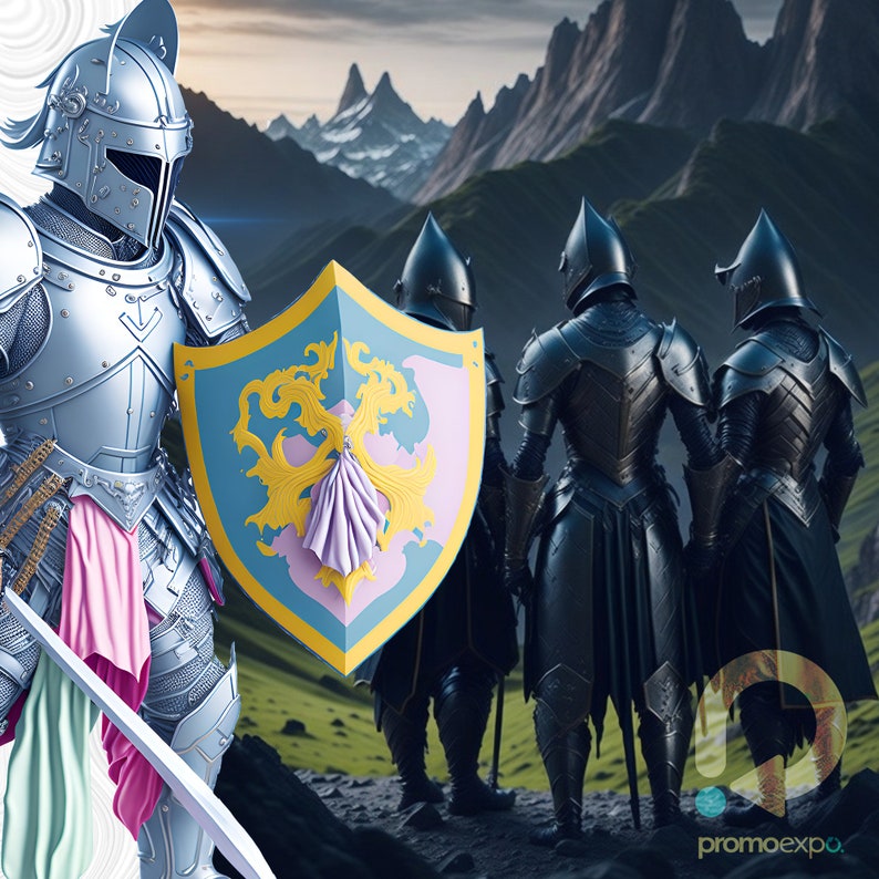 Watercolor Knights Clipart: Medieval Art Bundle (PNG Files) - Etsy
