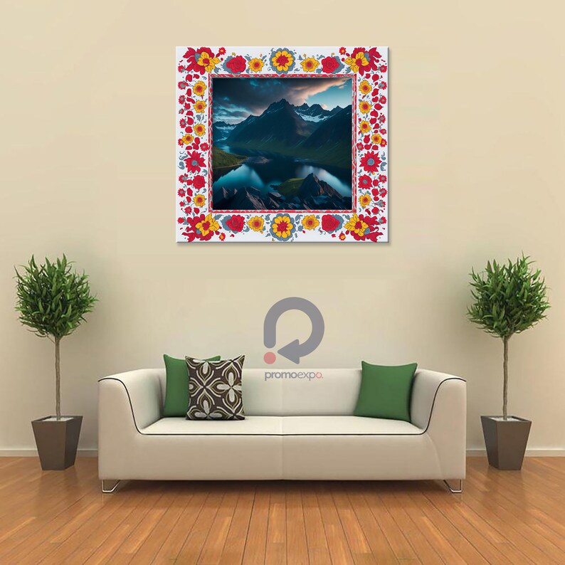 Ethnic Frames Clipart , Color Pastel Frames, Floral Frames, Photo ...