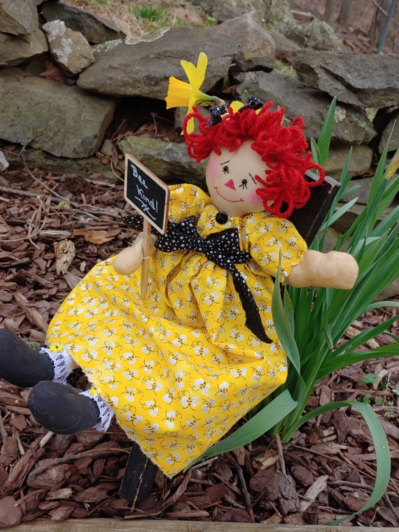 Ragdoll with Bee Themed Dress | Etsy