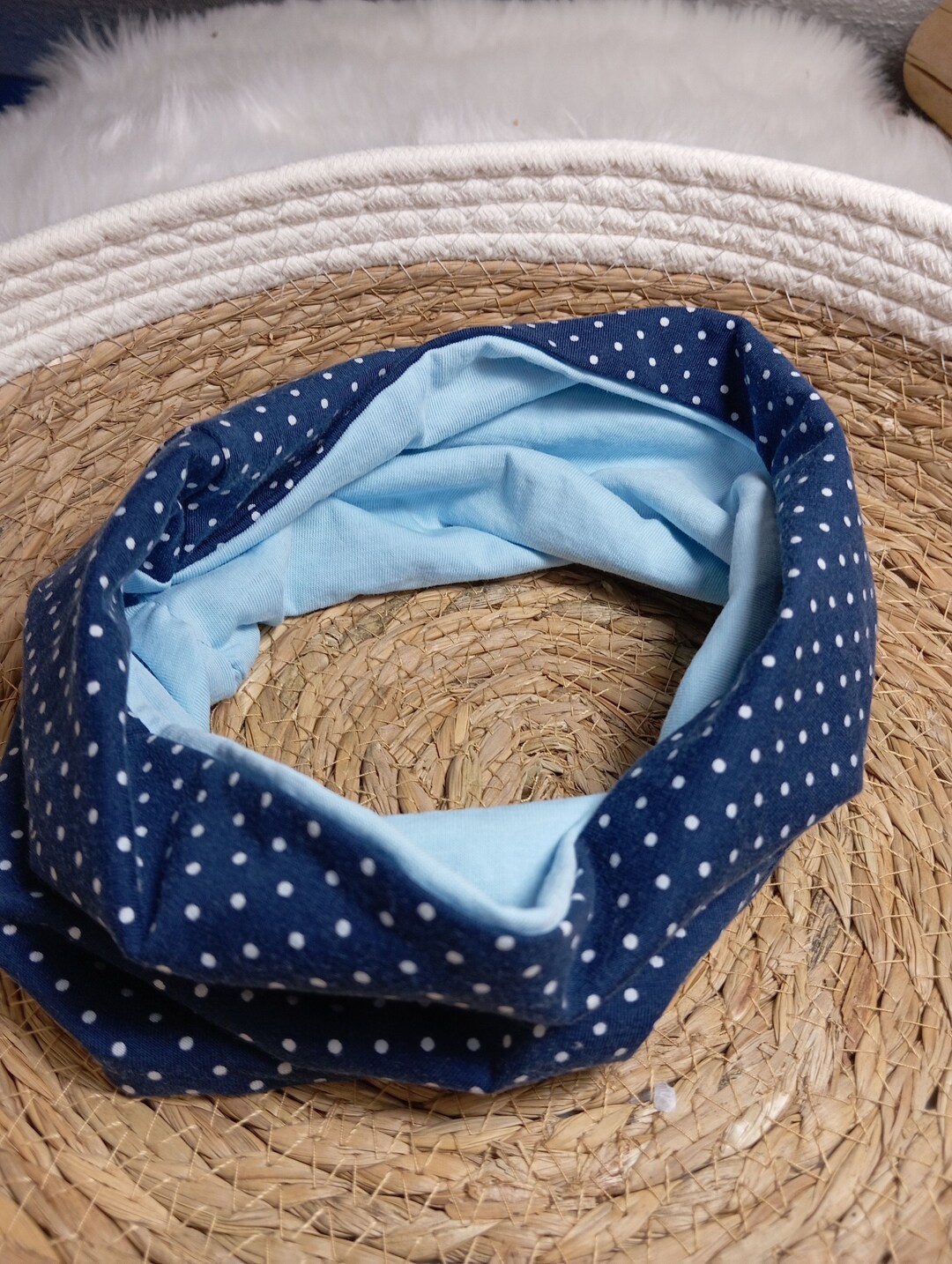 Loop Children Girl Boy Dots Blue - Etsy