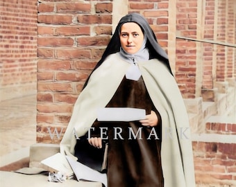 St. Therese of Lisieux Digital Art Download of Catholic Clip Art of ...