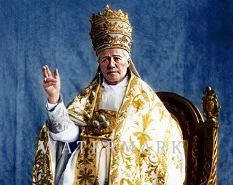 St Pius X Icon - Etsy New Zealand