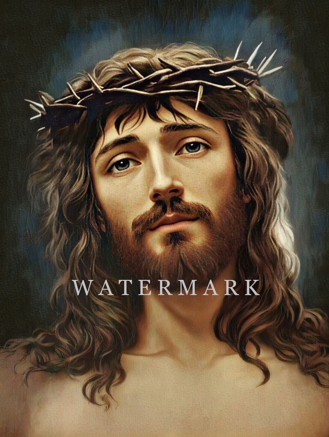 Jesus - Crowning With Thorns - Sacred Head - Holy Face - Ecce Homo ...