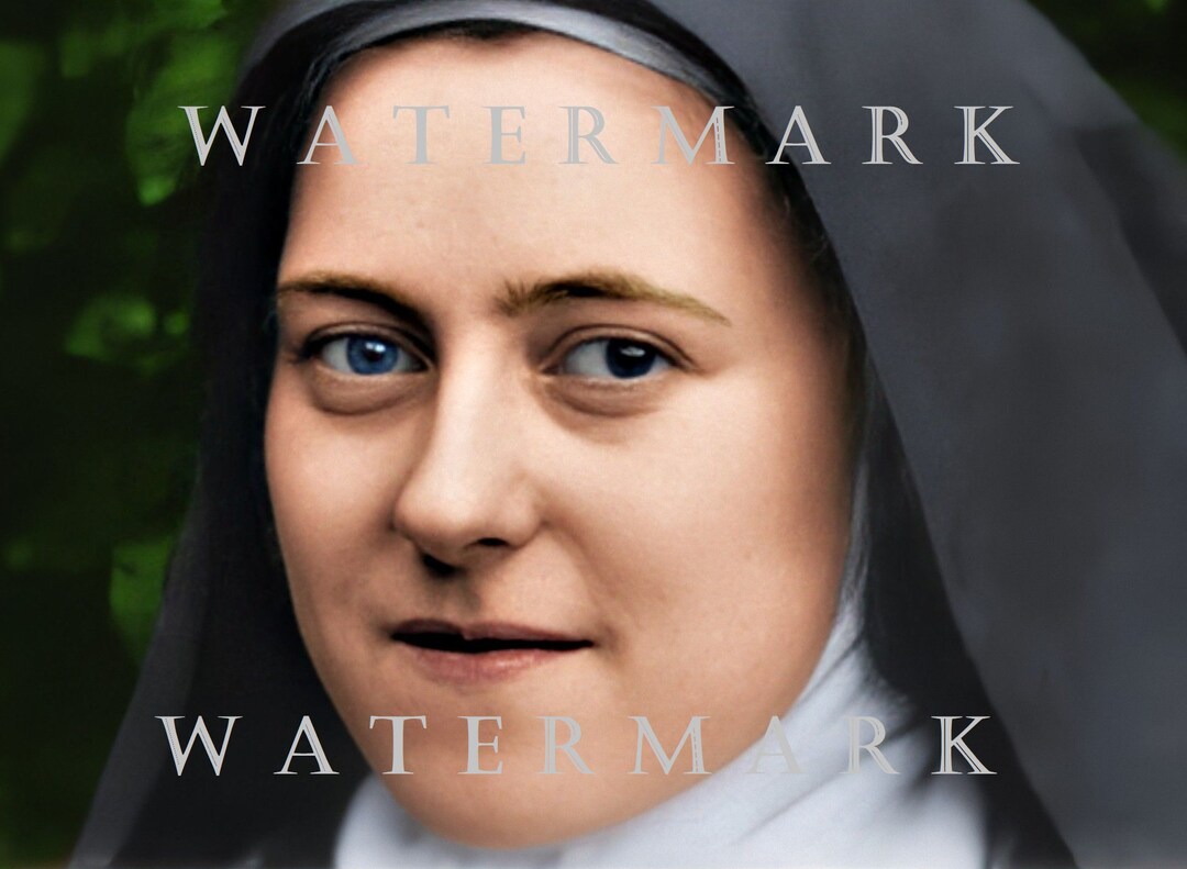 St. Therese of Lisieux the Little Flower DIGITAL DOWNLOAD Custom ...