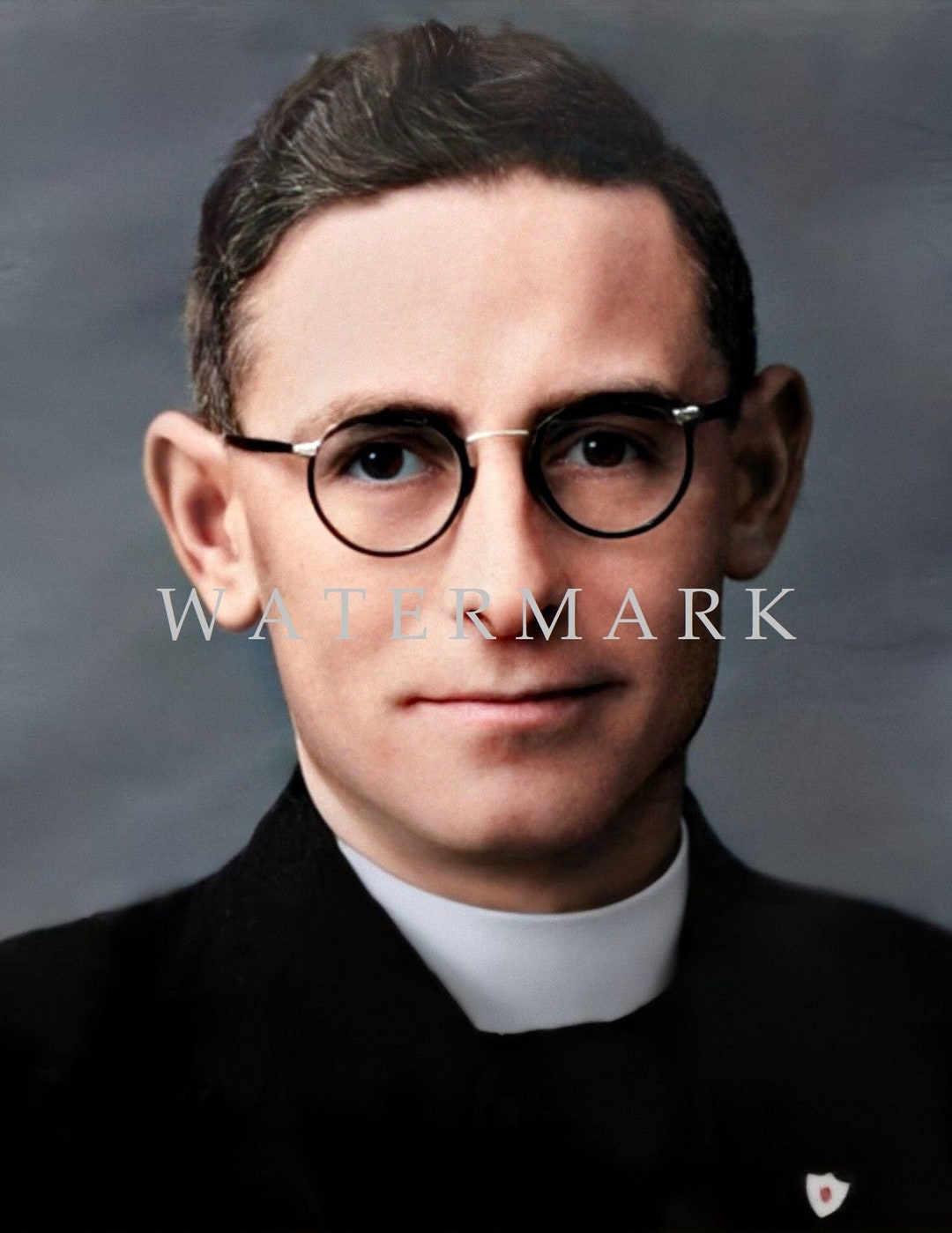 Fr. Francis "frank" Canavan DIGITAL DOWNLOAD Custom Colorized Digital ...