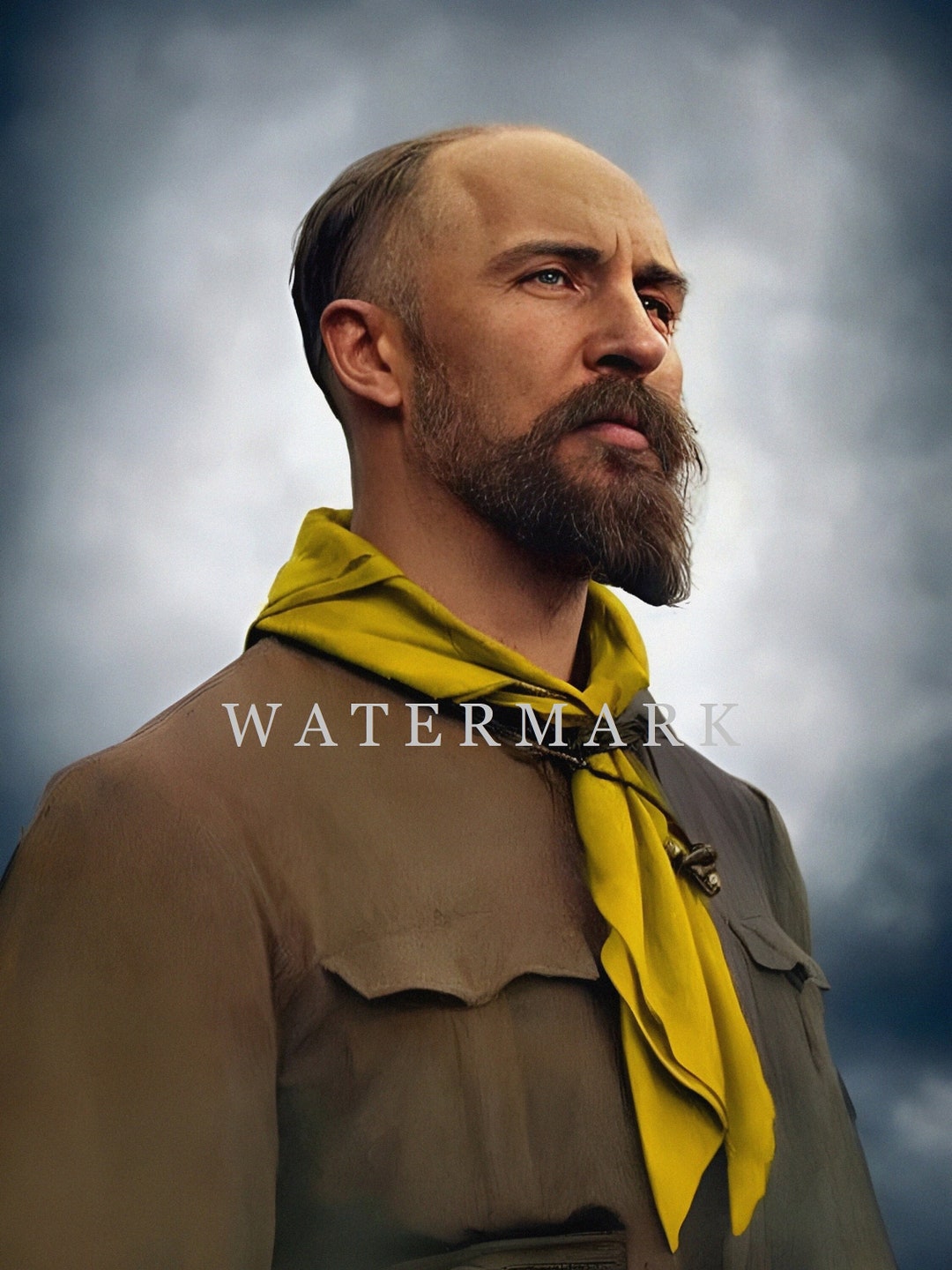 Venerable Jacques Sevin Custom Colorized Digital Photo Painting DIGITAL ...