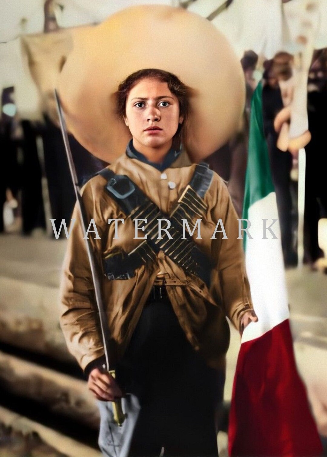 Adela Velarde Perez - DIGITAL DOWNLOAD Custom Colorized Digital Photo ...