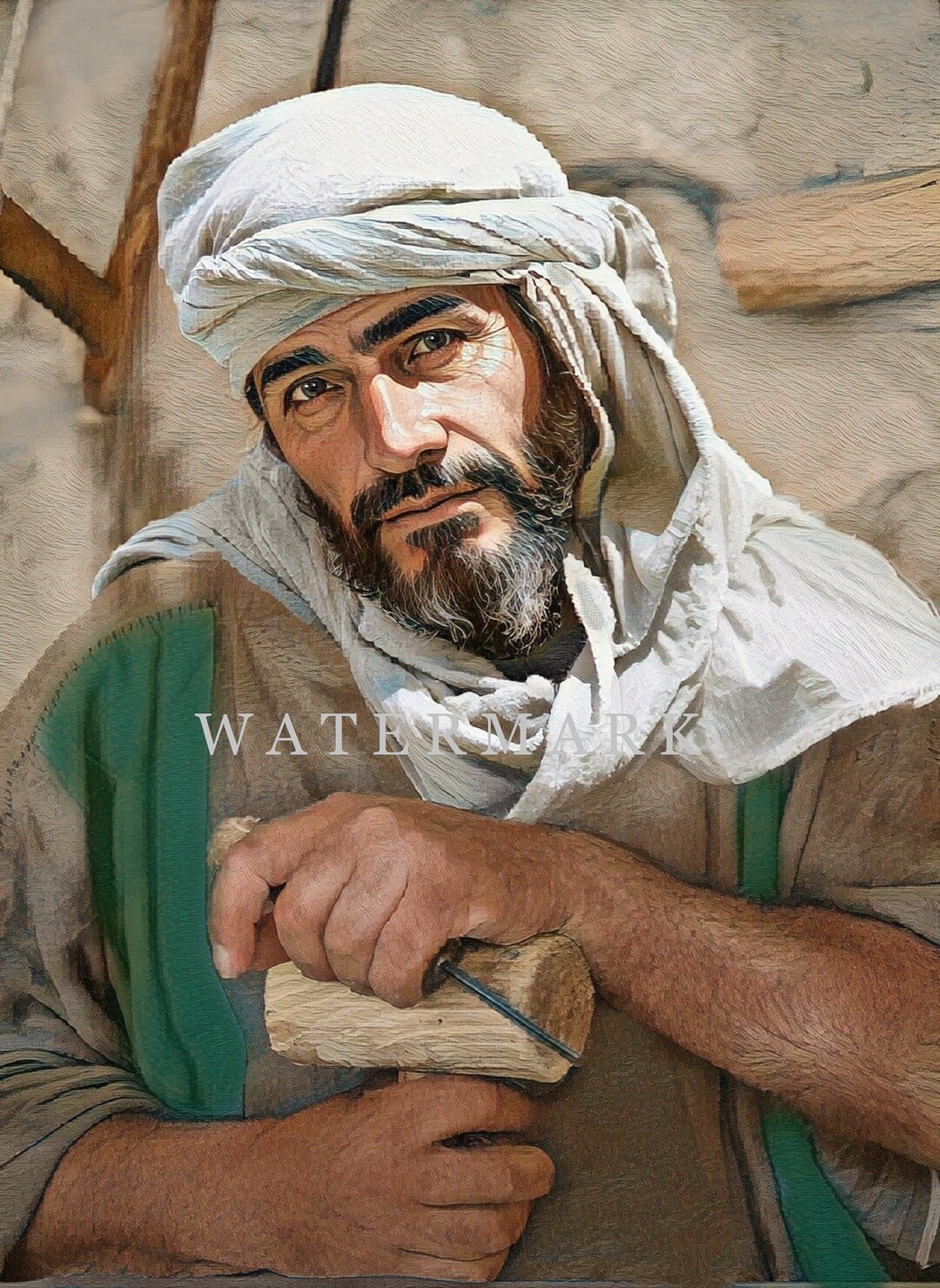 St. Joseph the Worker Custom Digital Oil Painting DIGITAL DOWNLOAD - Etsy