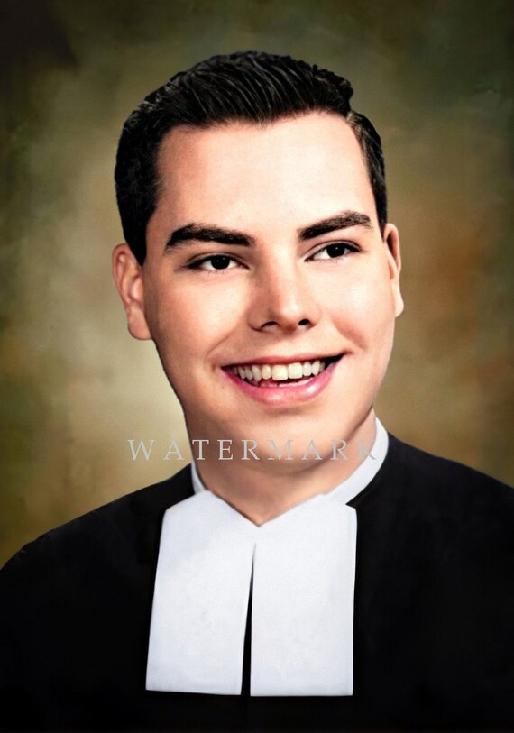 Blessed James Miller Custom Colorized Digital Photo Painting - Etsy