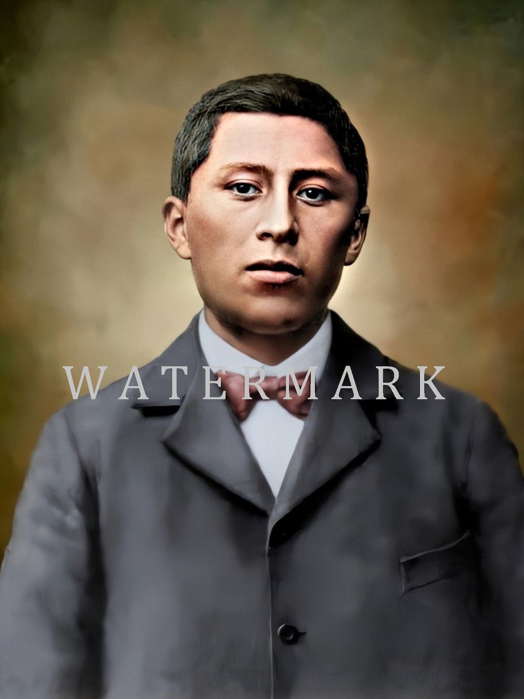 Blessed Ceferino Namuncurá Custom DIGITAL DOWNLOAD Colorized Photo ...