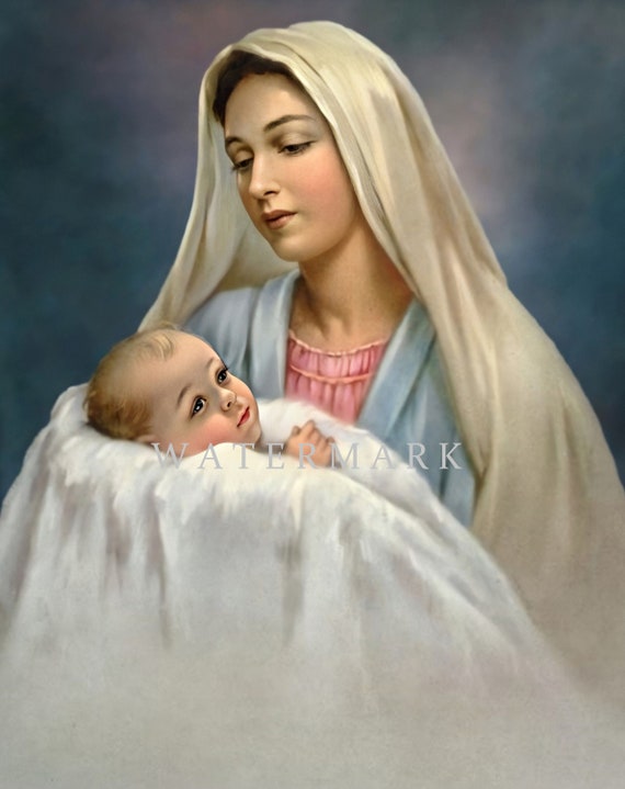 Virgen Maria Jesus