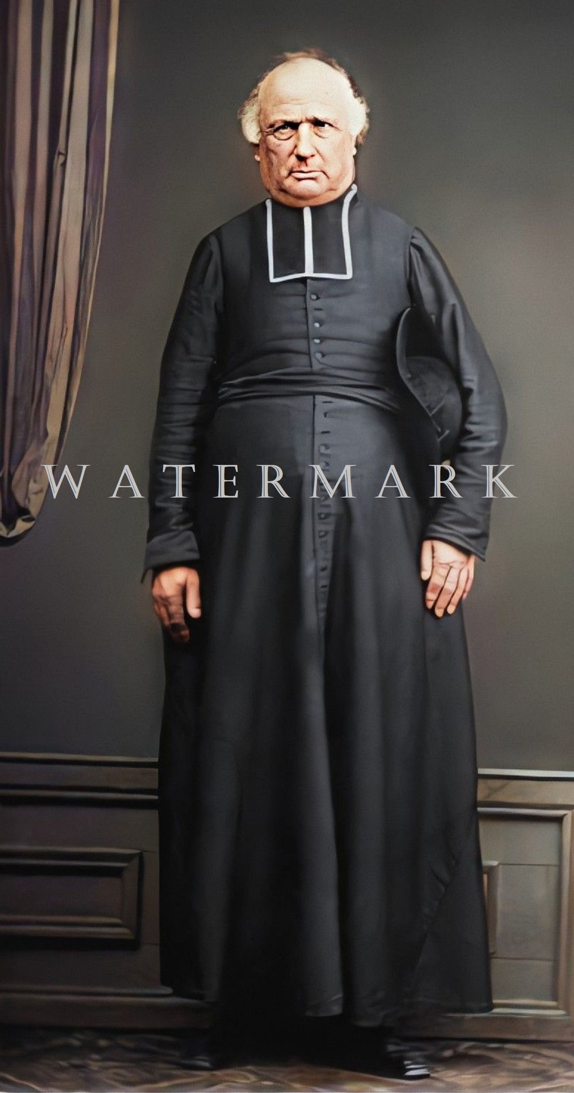 Father Dominique Peyramale Lourdes Parish Priest of Bernadette | Etsy